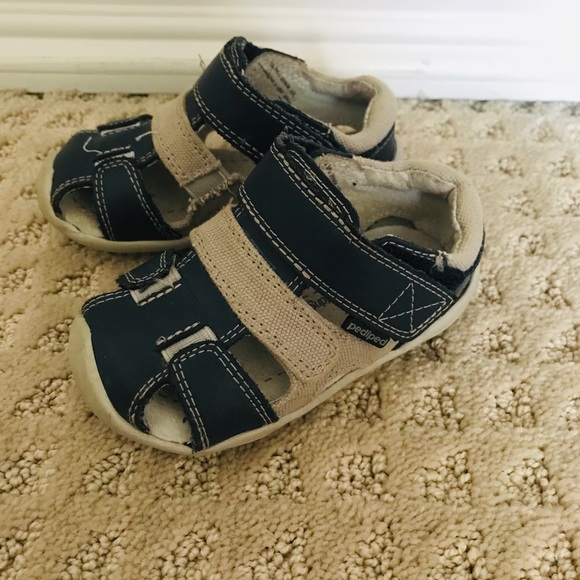 pediped | Shoes | Infant Boys First Walking Sandal | Poshmark